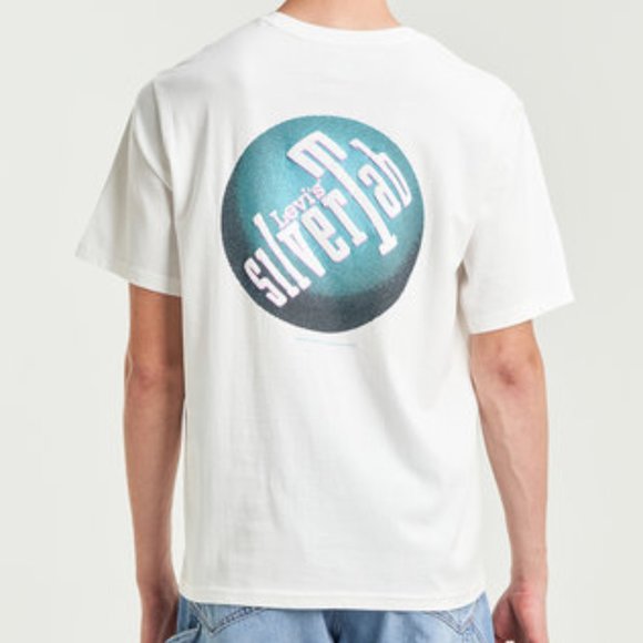 Levi's | Shirts | Nwt Levis Silvertab Relaxed Soft Jersey Logo Graphic ...